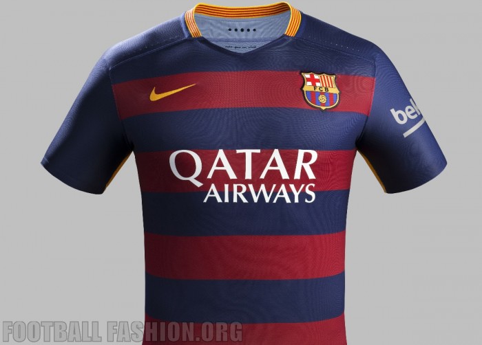 FC Barcelona Unveil New Look with 2015/16 Nike Home and Away Kits ...
