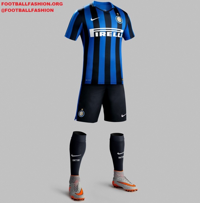 Inter Milan Returns to Classic Look for Nike 2015/16 Home KIt ...
