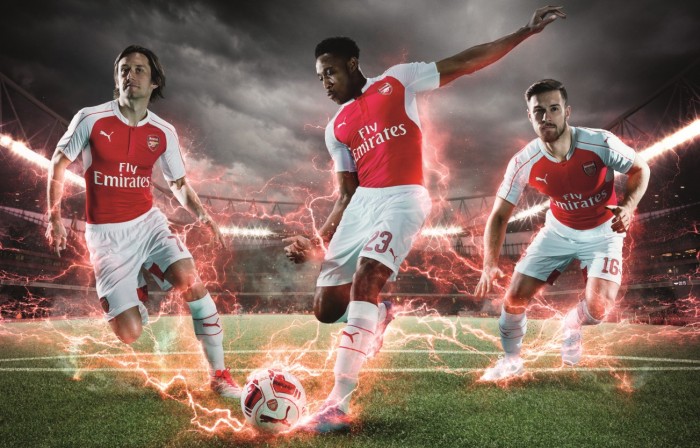 Arsenal FC 2015/16 PUMA Home Kit - FOOTBALL FASHION