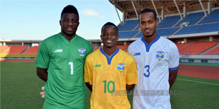 Rwanda 2015/16 AMS Home and Away Kits - FOOTBALL FASHION