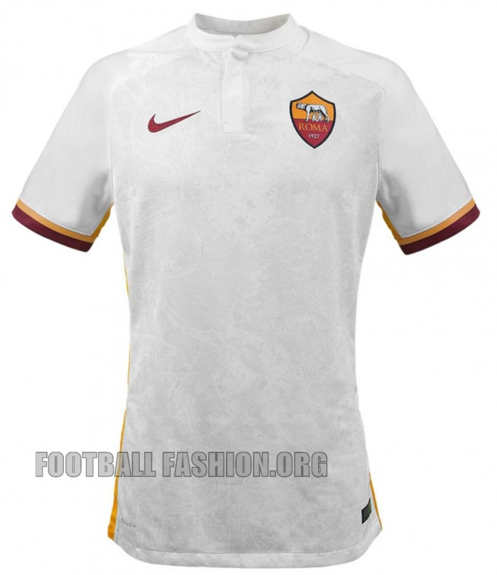 AS Roma 2015/16 Nike Away Kit - FOOTBALL FASHION