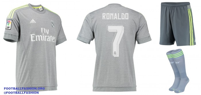 adidas Unveils Real Madrid 2015/16 Home and Away Kits - FOOTBALL FASHION