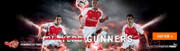 Arsenal FC Unveil 2015/16 PUMA Away Kit in Singapore - FOOTBALL FASHION