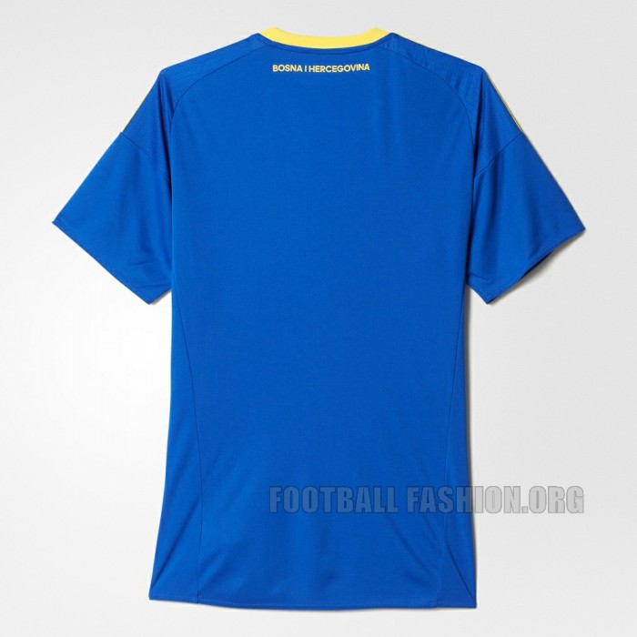 Bosnia and Herzegovina 2016/17 adidas Home and Away Kits - FOOTBALL FASHION