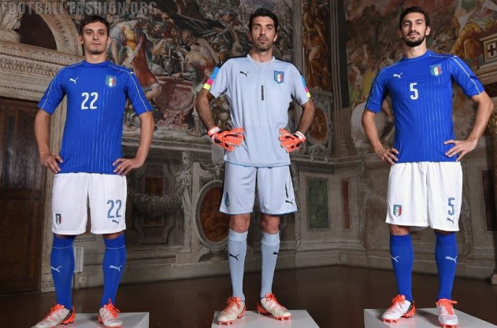 Italy EURO 2016 PUMA Home Kit - Inspired by Pride, Passion & Tradition ...