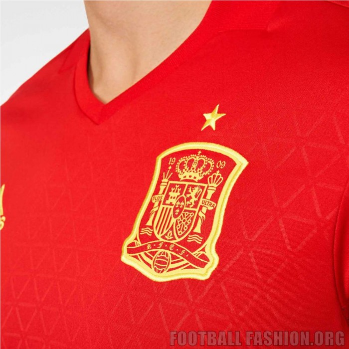 Spain EURO 2016 adidas Home Kit Unveiled - FOOTBALL FASHION