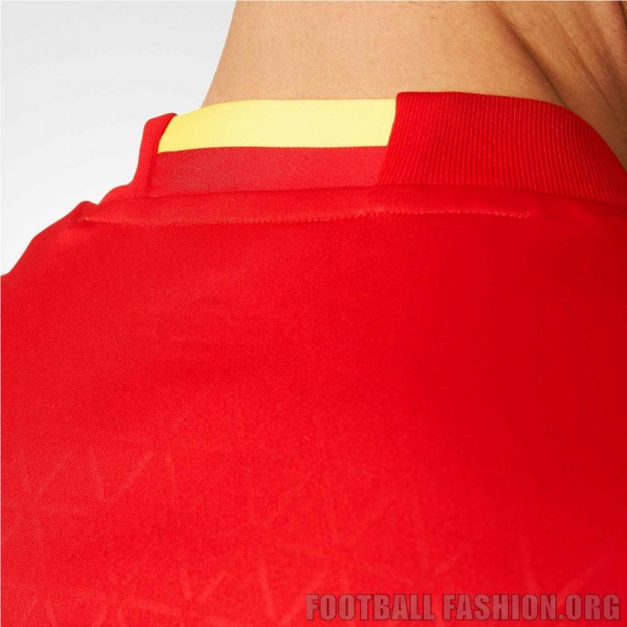 Spain EURO 2016 adidas Home Kit Unveiled - FOOTBALL FASHION