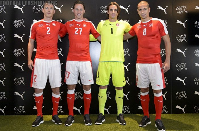 Switzerland EURO 2016 PUMA Home Kit - FOOTBALL FASHION