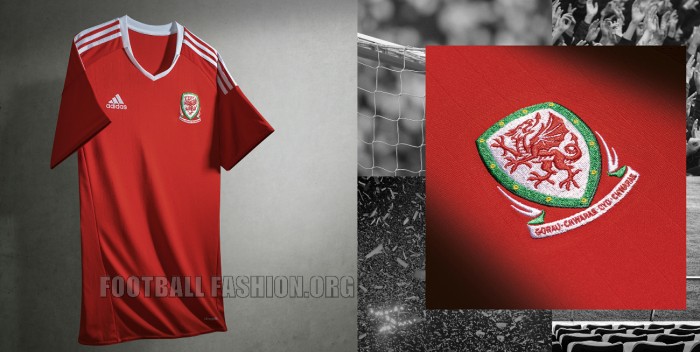Wales EURO 2016 adidas Home and Away Kits - FOOTBALL FASHION