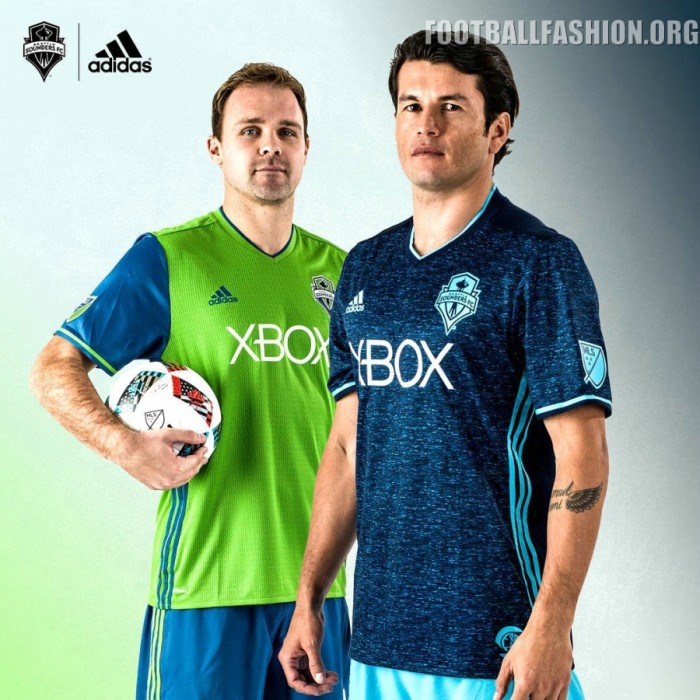 Seattle Sounders 2016 adidas Home and Third Jerseys - FOOTBALL FASHION