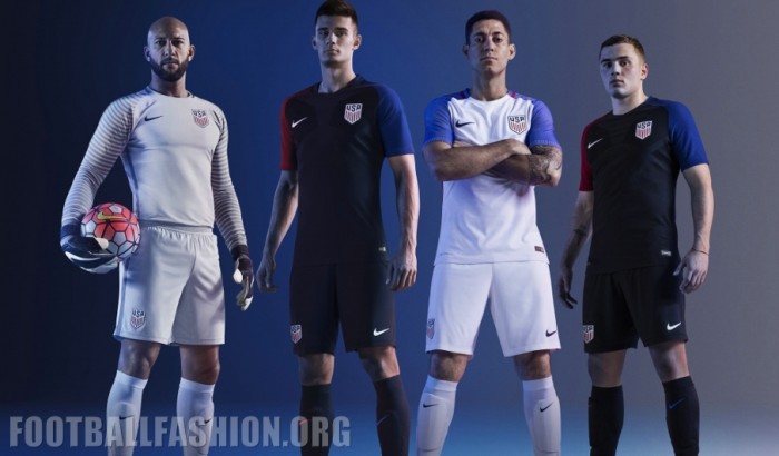 USA 2016 Nike Home and Away Jerseys - FOOTBALL FASHION