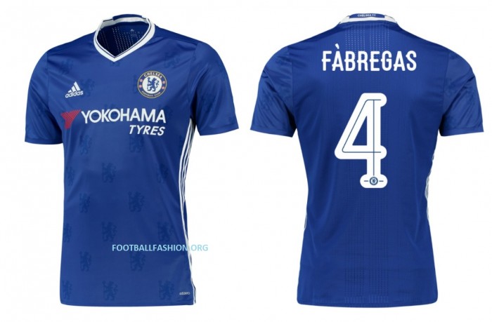Chelsea FC 2016/17 adidas Home Kit - FOOTBALL FASHION