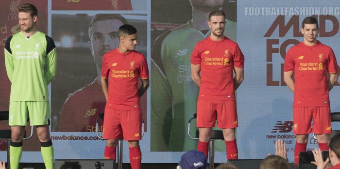 Liverpool FC 2016/17 New Balance Home Kit - FOOTBALL FASHION