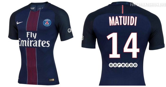Paris Saint-Germain 2016/17 Nike Home Kit - FOOTBALL FASHION