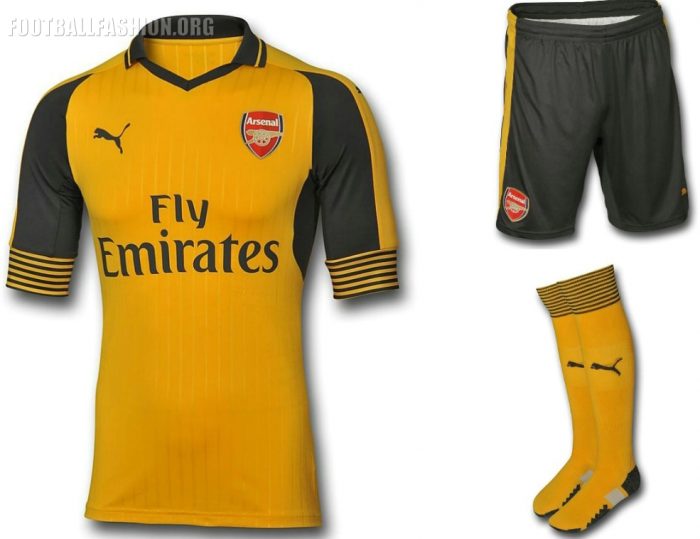 Arsenal Unveil 2016/17 PUMA Away and Third Kits During USA Tour ...