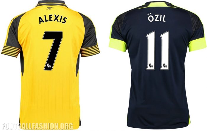 Arsenal Unveil 2016/17 PUMA Away and Third Kits During USA Tour ...