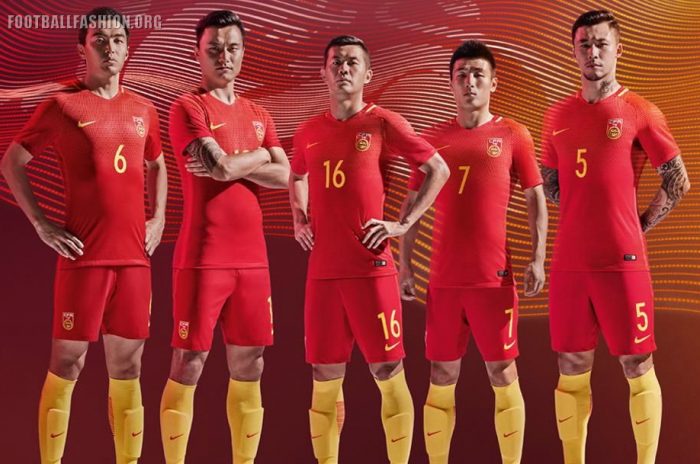 China 2016/17 Nike Home and Away Kits - FOOTBALL FASHION