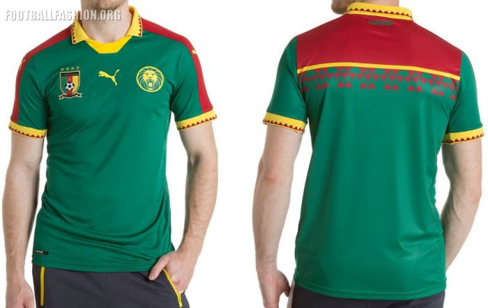 Cameroon 2017 Africa Cup of Nations PUMA Home Kit - FOOTBALL FASHION