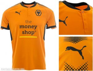 Wolverhampton Wanderers FC 2017/18 PUMA Home Kit - FOOTBALL FASHION