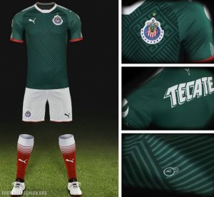Chivas de Guadalajara 2017/18 PUMA Third Jersey - FOOTBALL FASHION