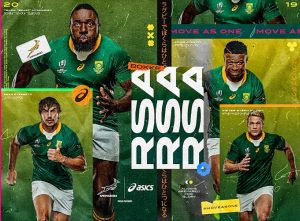 South Africa 2019 Rugby World Cup Asics Jerseys - FOOTBALL FASHION