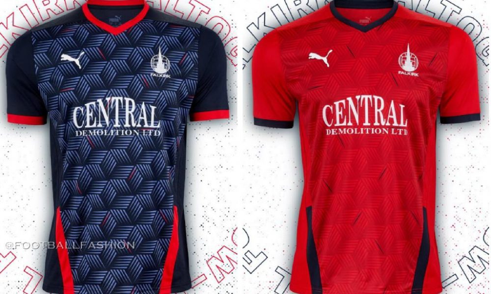 Falkirk FC 2020/21 PUMA Home and Away Kits - FOOTBALL FASHION