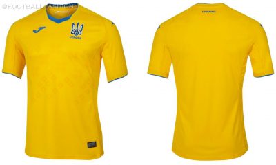 Ukraine 2020/21 Joma Home and Away Kits - FOOTBALL FASHION