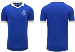 Rangers FC 2020/21 Castore Retro Home Kit - FOOTBALL FASHION