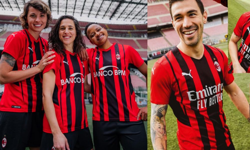 AC Milan 2021/22 PUMA Home Kit - FOOTBALL FASHION