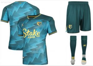 Watford FC 2021/22 Kelme Third Kit - FOOTBALL FASHION