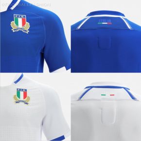 Italy Rugby 2021/22 Macron Home and Away Kits - FOOTBALL FASHION