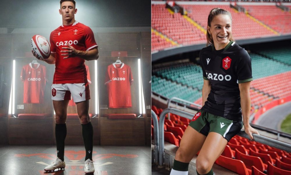 Wales Rugby 2021/22 Macron Home and Away Kits - FOOTBALL FASHION