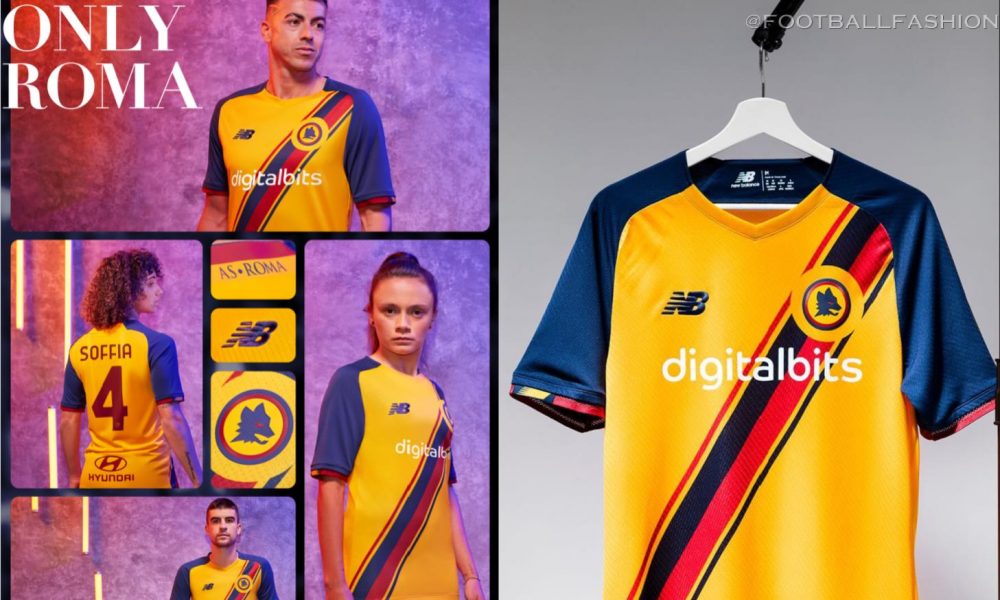 AS Roma 2021/22 New Balance Third Kit - FOOTBALL FASHION