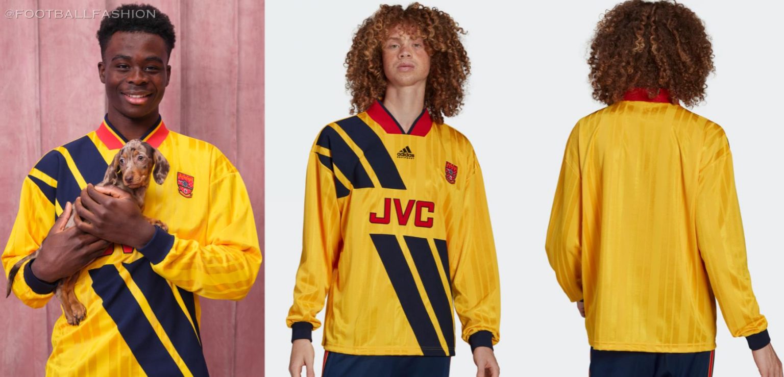 Reissue: Arsenal FC 1993/94 adidas Away Kit - FOOTBALL FASHION