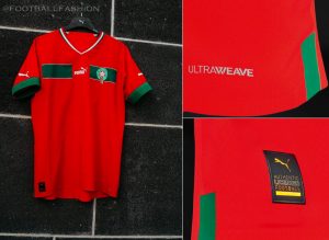 Morocco World Cup 2022 PUMA Home Kit - FOOTBALL FASHION