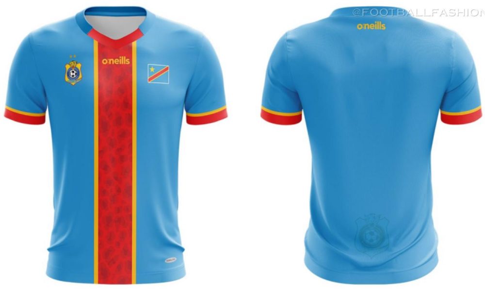 DR Congo 2022/23 O'Neills Home and Away Kits - FOOTBALL FASHION