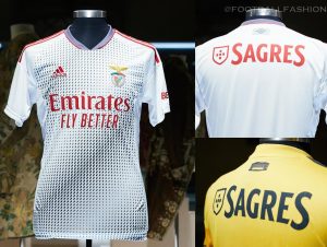 SL Benfica 2022/23 adidas Away and Third Kits - FOOTBALL FASHION