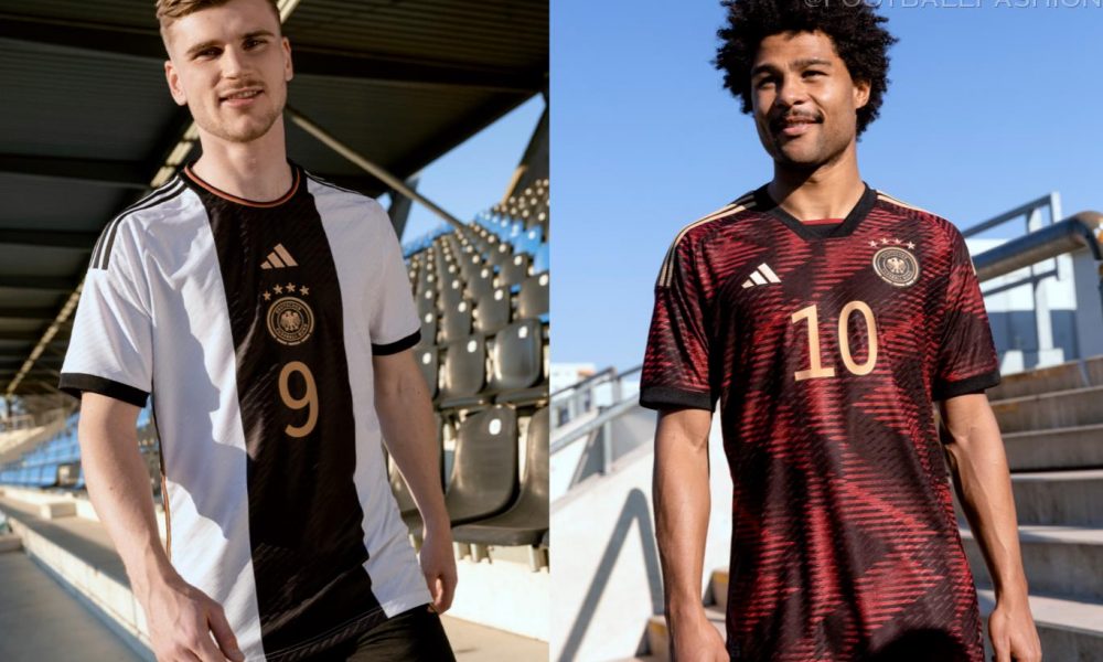 Germany World Cup 2022 adidas Home and Away Kits - FOOTBALL FASHION