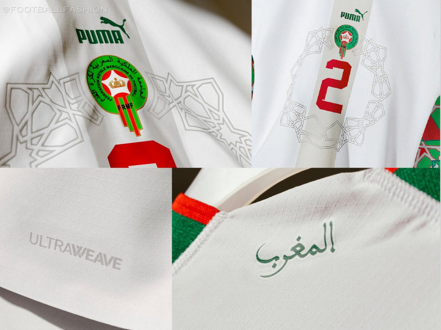 Morocco World Cup 2022 PUMA Away Kit - FOOTBALL FASHION