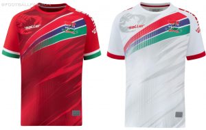 Gambia 2022/23 Saller Home and Away Kits - FOOTBALL FASHION