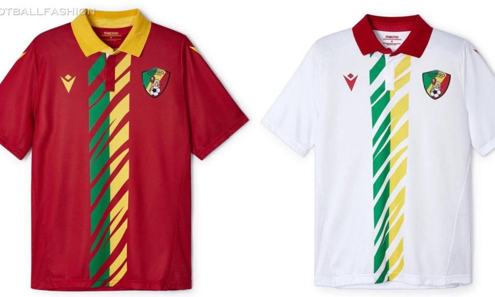 Congo 2023 Macron Home and Away Kits - FOOTBALL FASHION