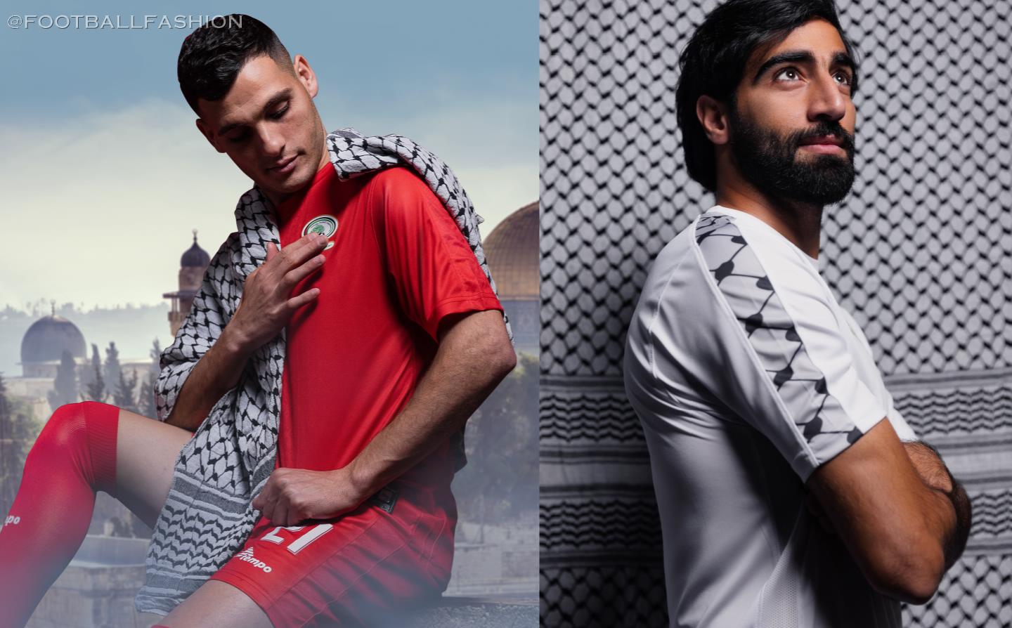 Palestine 2023 Tempo Home and Away Kits - FOOTBALL FASHION