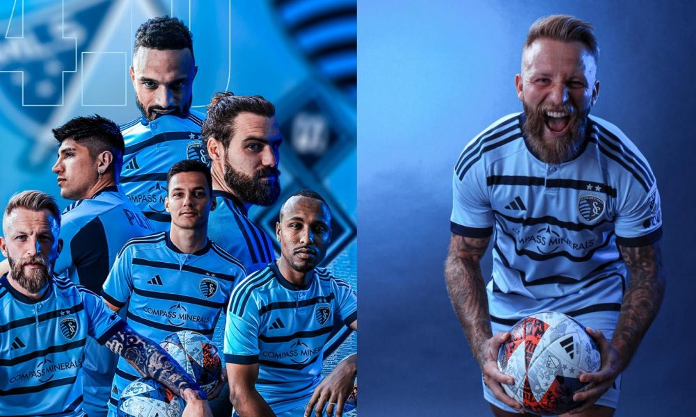 Sporting KC 2023/24 adidas Home Jersey - FOOTBALL FASHION