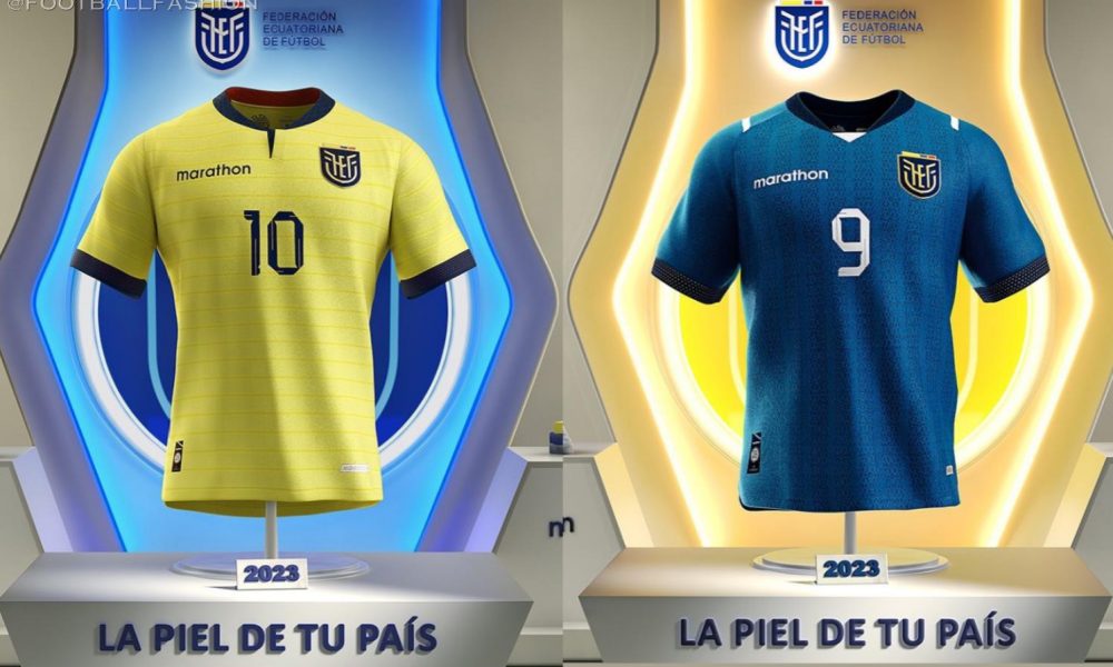 Ecuador 100th Anniversary Home and Away Kits - FOOTBALL FASHION