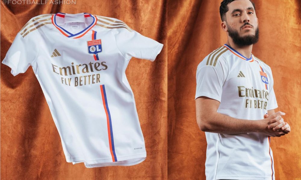 Olympique Lyon 2023/24 adidas Home Kit - FOOTBALL FASHION