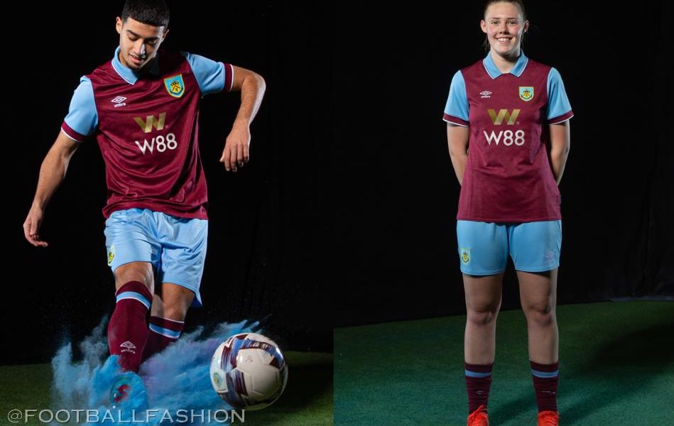 Burnley Unveil 2023/24 Home Kit for Premier League Return - FOOTBALL ...