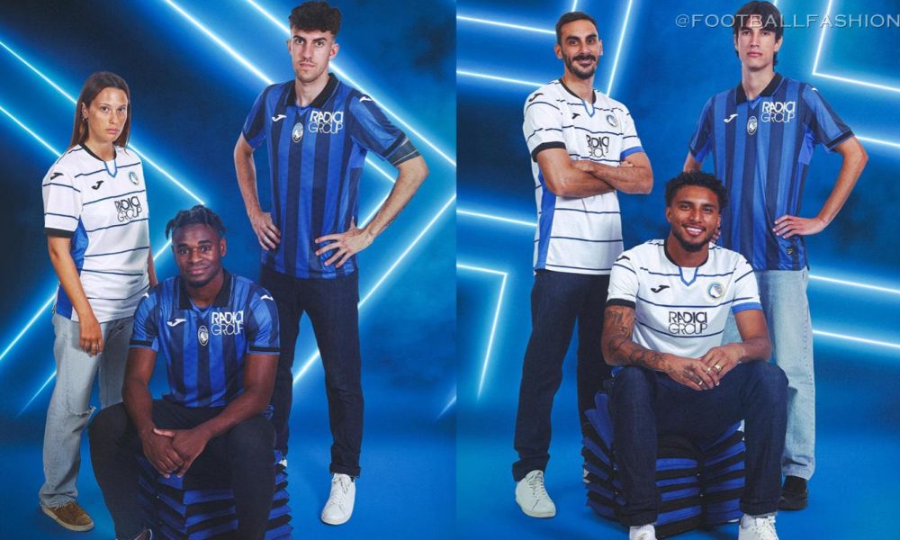 Atalanta BC 2023/24 Joma Home and Away Kits - FOOTBALL FASHION