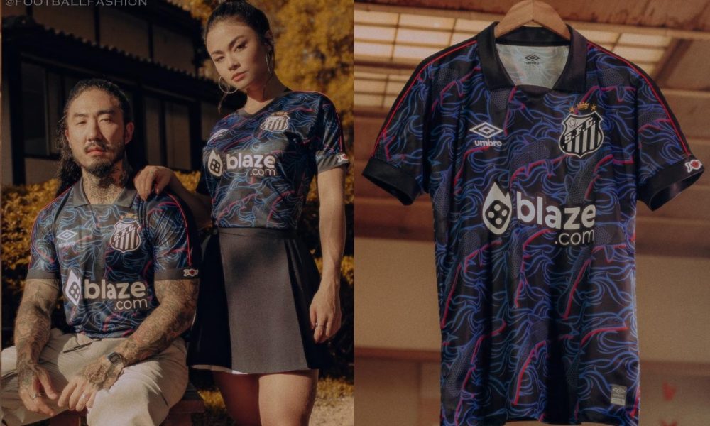Santos FC 2023/24 Umbro Third Kit - FOOTBALL FASHION
