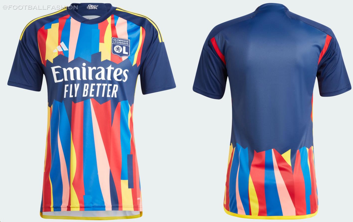 Olympique Lyon 2023/24 adidas Third Kit - FOOTBALL FASHION