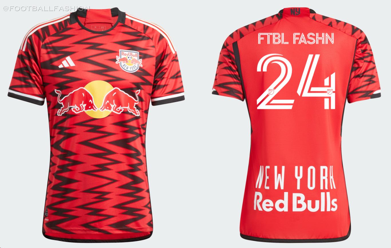 New York Red Bulls 2024/25 adidas Home Jersey - FOOTBALL FASHION